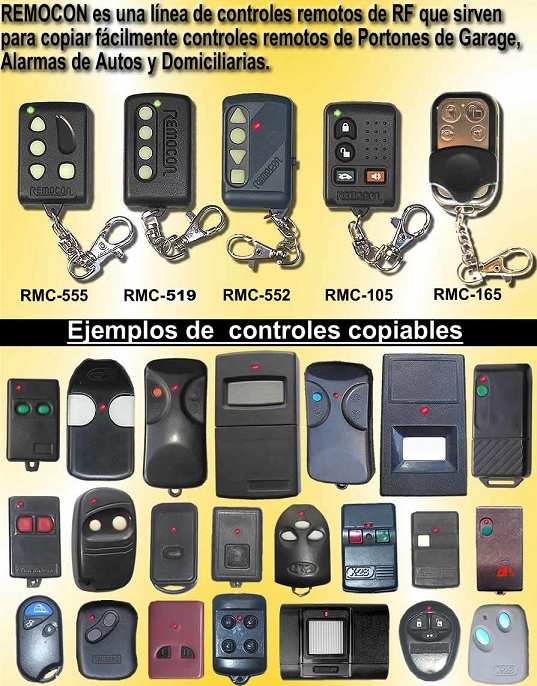 Controles Remoto ⇒ - Castelluccio Llaves